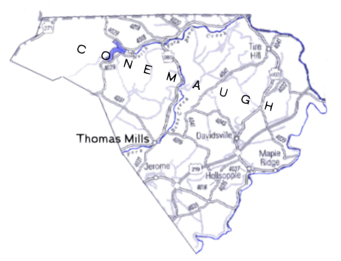 Somerset County Pa Township Map