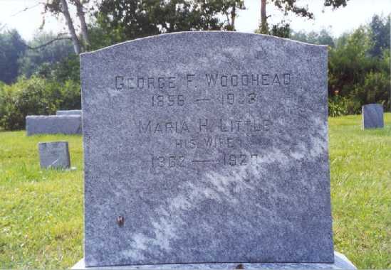 Woodhead Grave Markers